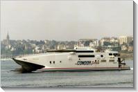 Les navires de Condor Ferries
